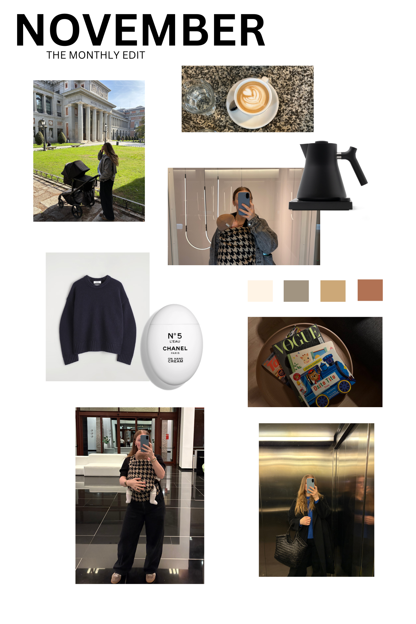 The Monthly Edit No. 08 | November | Travelling with a baby, daily ...